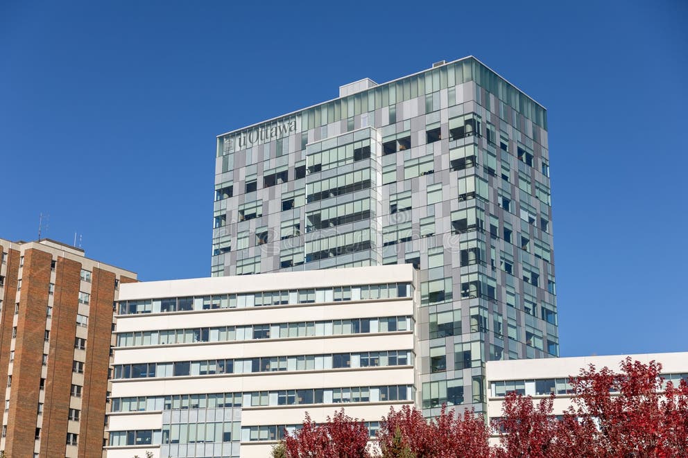 Ottawa, Canada - October 17, 2024: University of Ottawa Building ...