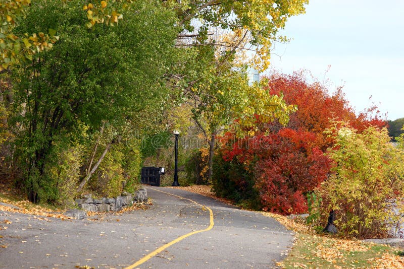 Ottawa Fall stock image. Image of road, ottawa, nature - 66102461