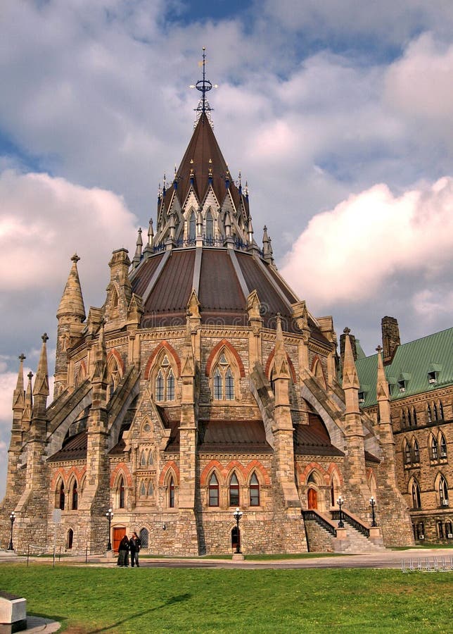 Ottawa the Library of Canadian Parliament May 2008 Editorial Stock ...
