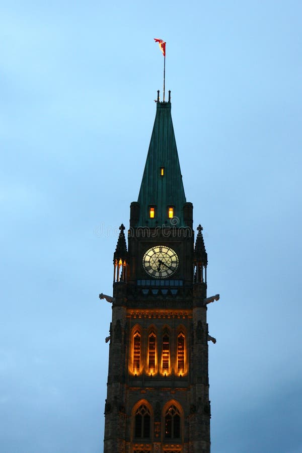 Peace Clock Tower - Peace Memorial Park Hiroshima Japan Stock Photo ...