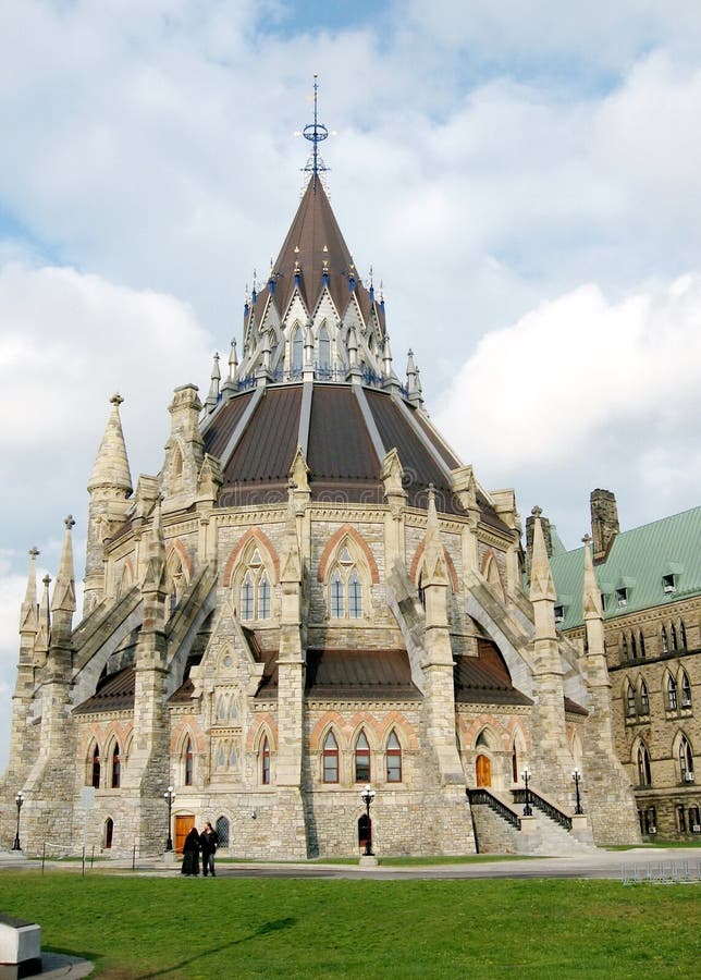 Library of Parliament, Ottawa Stock Photo - Image of ontario, tourist ...
