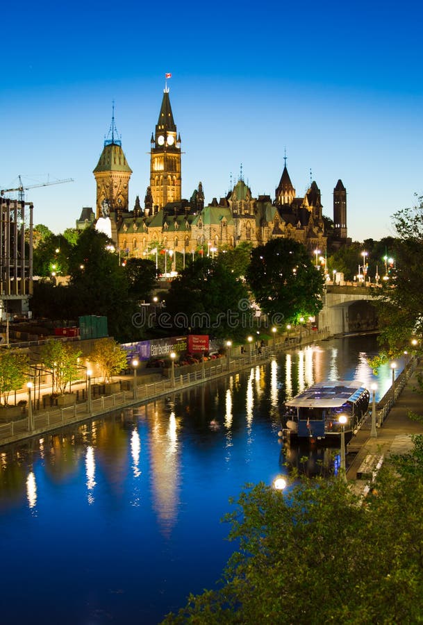 Ottawa Quebec Canada fotografia editoriale. Immagine di barca - 78132291