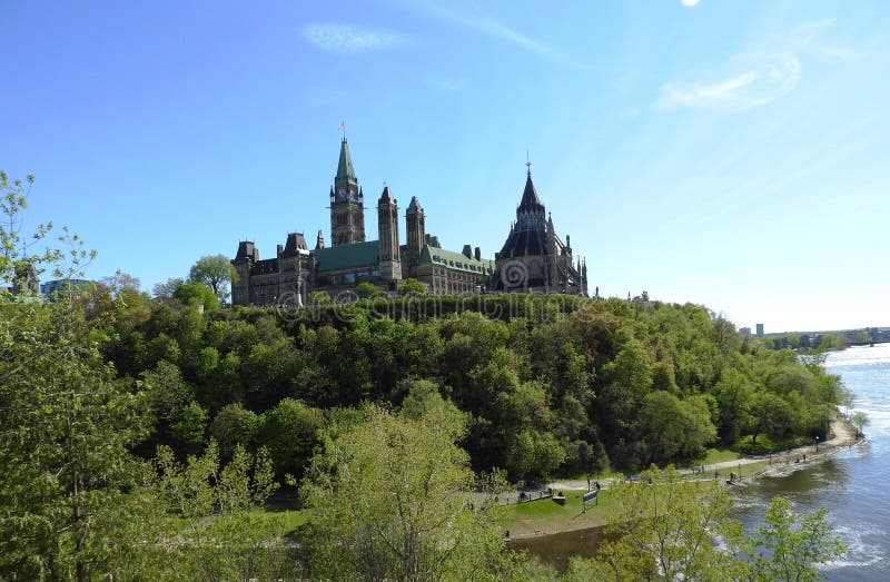 Ottawa stock image. Image of capital, hill, blue, block - 92841157