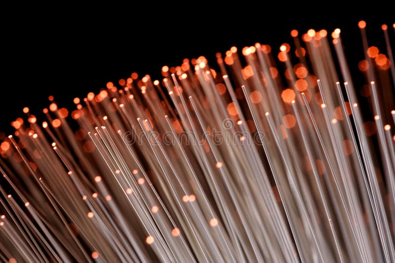 Fibra Ottica immagine stock. Immagine di nero, futuro - 4179179