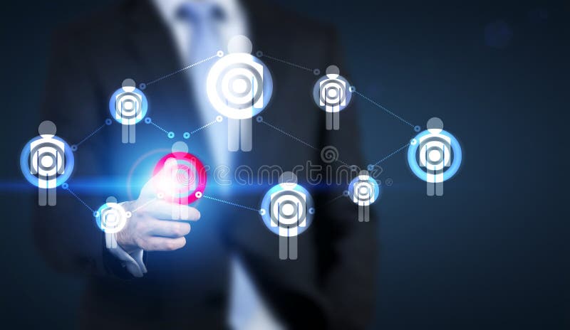 Ottimizzazione Del Concetto Con Le Icone Immagine Stock - Immagine di ...