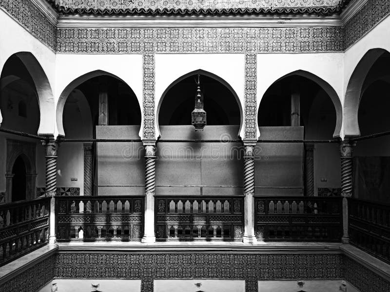 Ottoman Architecture in Algeria Stock Photo - Image of tourist, iron ...