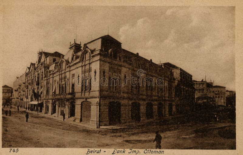 Ottoman Bank Beirut Branch Picture. Image: 222329163