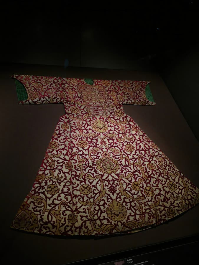 Ottoman Caftan Robe, Topkapi Palace Editorial Stock Photo - Image of ...