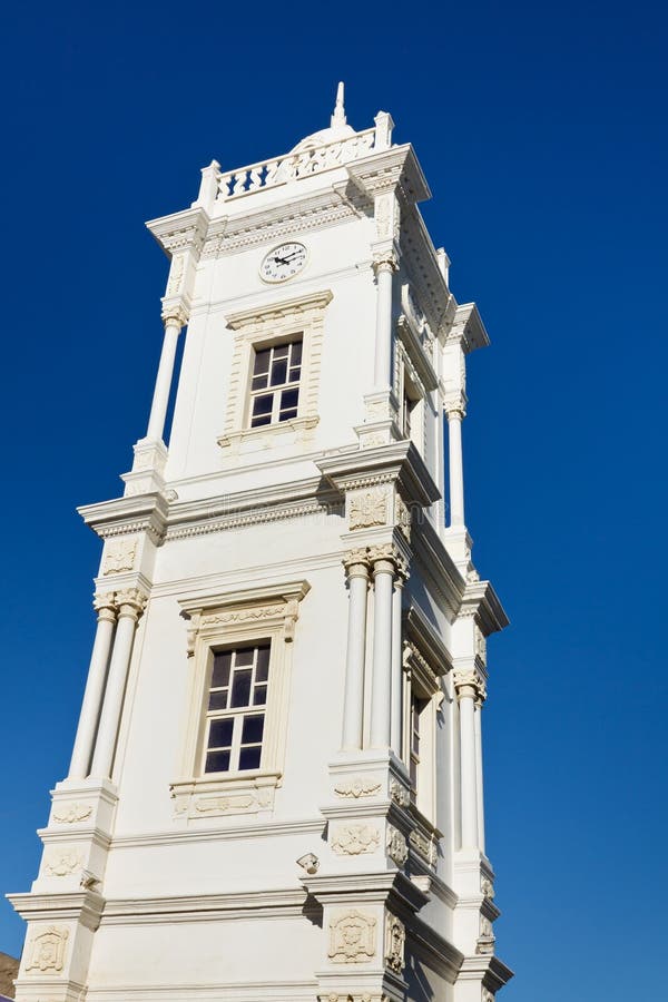 Ottoman Clock Tower in Tripoli, Libya Stock Photo - Image of building ...