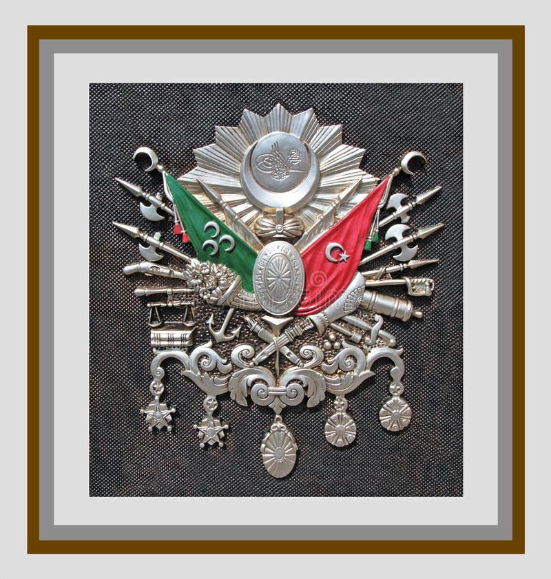 Ottoman Empire Emblem stock image. Image of element, black - 36671149