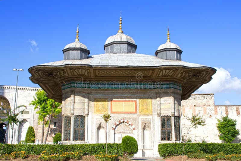 Ottoman Fountain Kiosk stock image. Image of kiosk, tourism - 20630905
