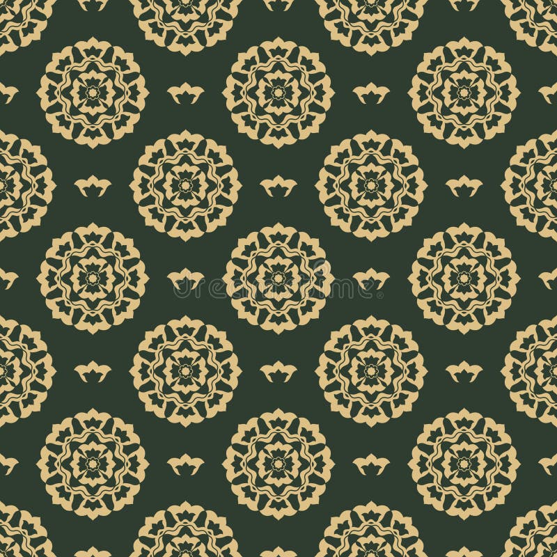 Ottoman Kaftan Pattern 04 stock vector. Illustration of arabesque ...