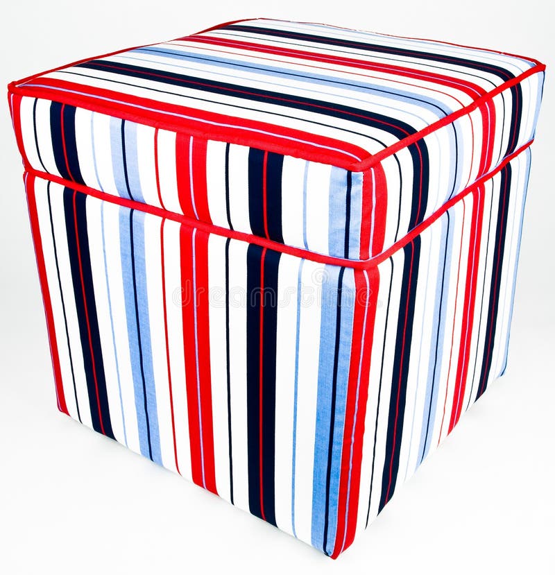 Ottoman Storage Footrest stock photo. Image of ottoman - 13603616