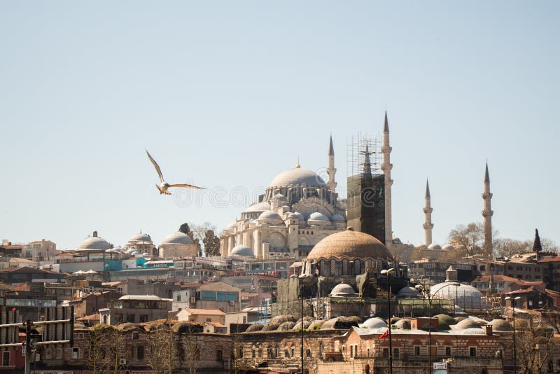 Ottoman Style Mosque in Istanbul Editorial Photo - Image of ...