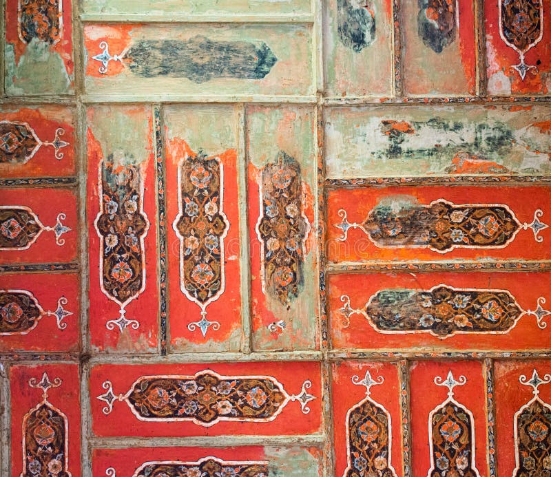 Ottoman Turkish Art with Geometric Patterns Stock Photo - Image of ...