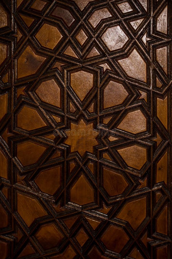 Ottoman Turkish Art with Geometric Patterns Stock Photo - Image of ...