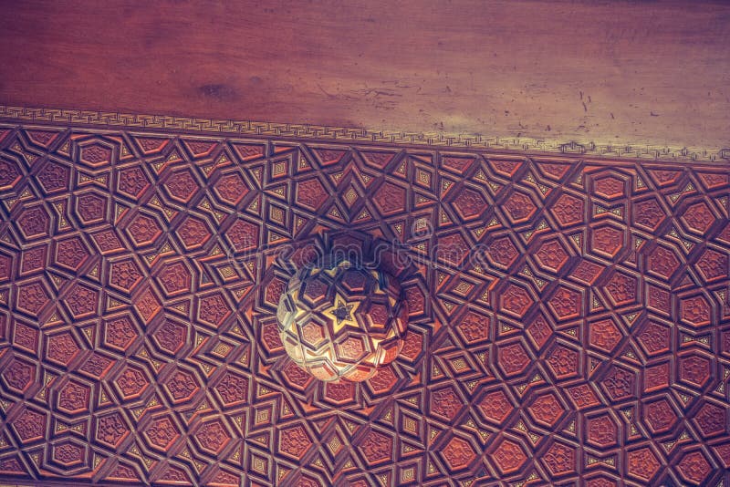 Ottoman Turkish Art with Geometric Patterns Stock Photo - Image of ...