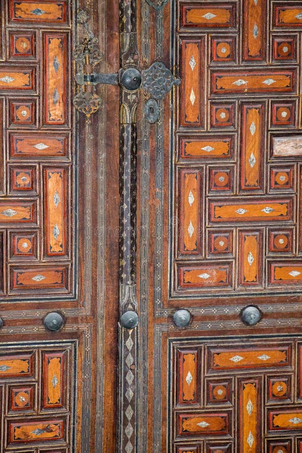 Ottoman Turkish Art with Geometric Patterns Stock Image - Image of ...