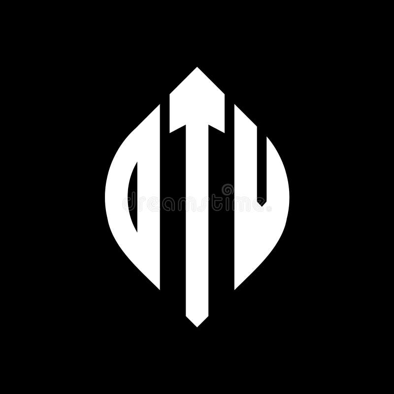 OTV Circle Letter Logo Design with Circle and Ellipse Shape. OTV ...