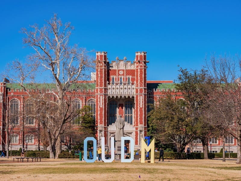 OU Dance Marathon Sign in the Campus Editorial Stock Photo - Image of ...
