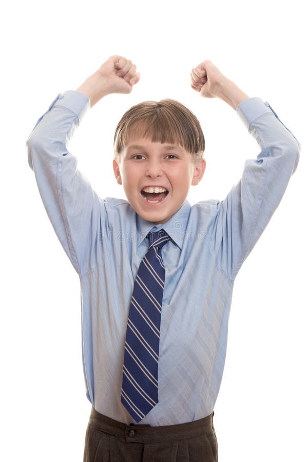 Ouais image stock. Image du garçons, champion, joie, pupille - 518389