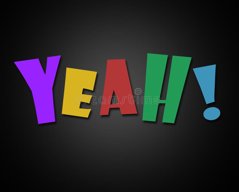 Ouais illustration illustration stock. Illustration of ouais - 46991161