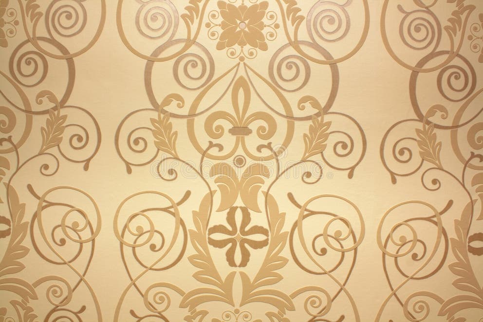 Oud behang stock afbeelding. Image of achtergrond, decoratief - 12001299