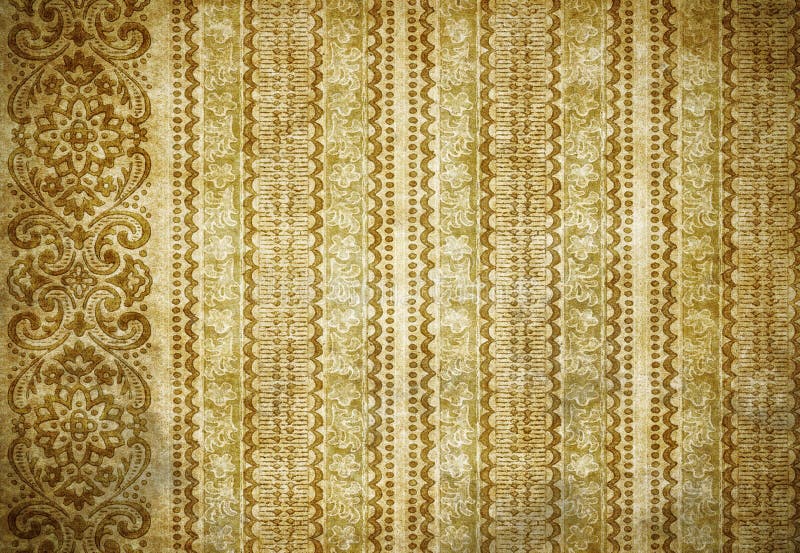 Oud retro behang vector illustratie. Illustration of decoratief - 5479387