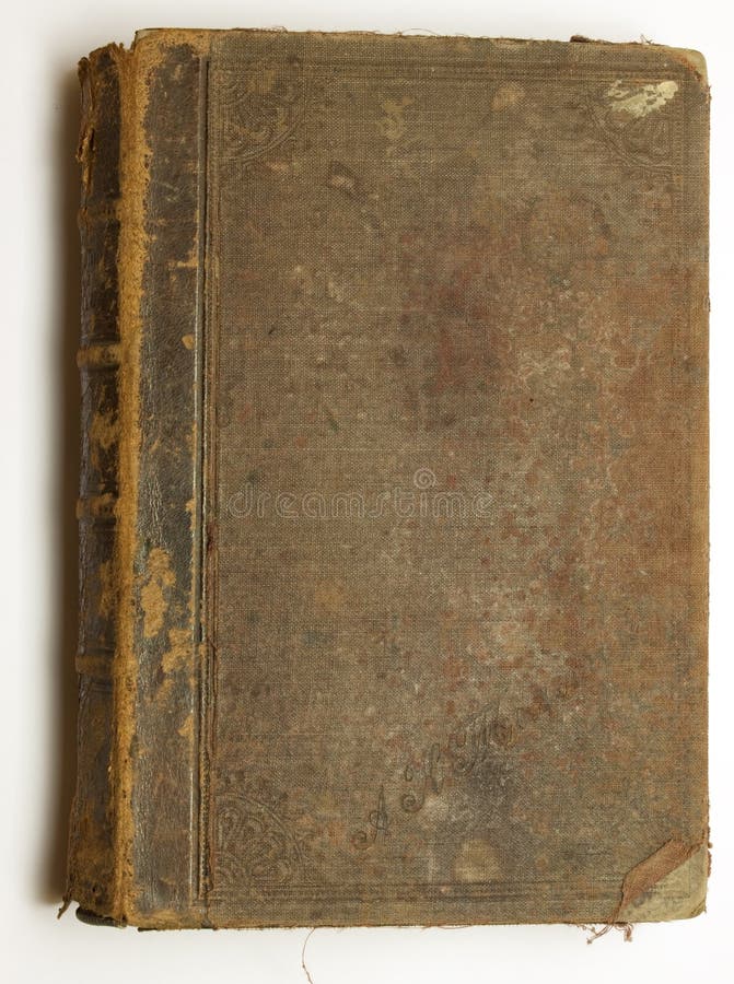 Oud bruin boek stock foto. Image of bibliotheek, vuil - 16717962