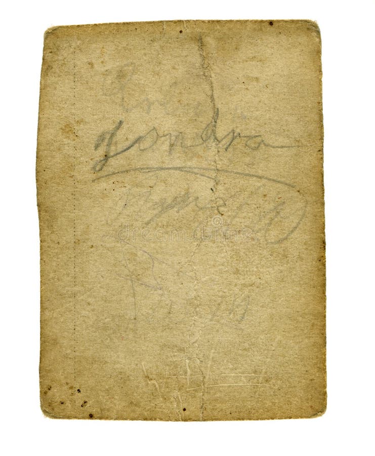 Oud document stock foto. Image of haveloos, versleten - 4289874