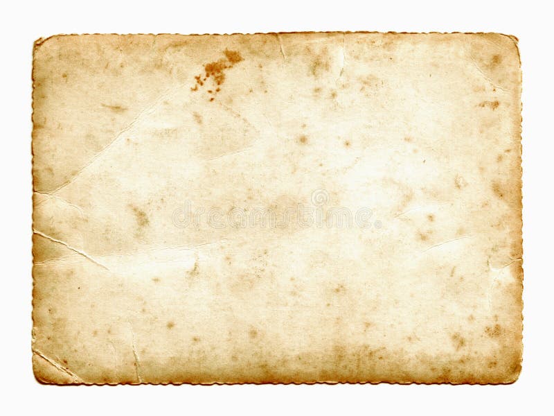 Oud document stock afbeelding. Image of perkament, roest - 9683273