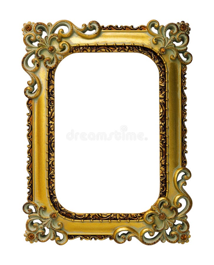 Oud frame stock afbeelding. Image of schilderij, versiering - 22054037
