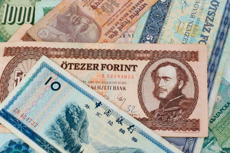 Oud Geld stock afbeelding. Image of internationaal, bankbiljet - 64795631