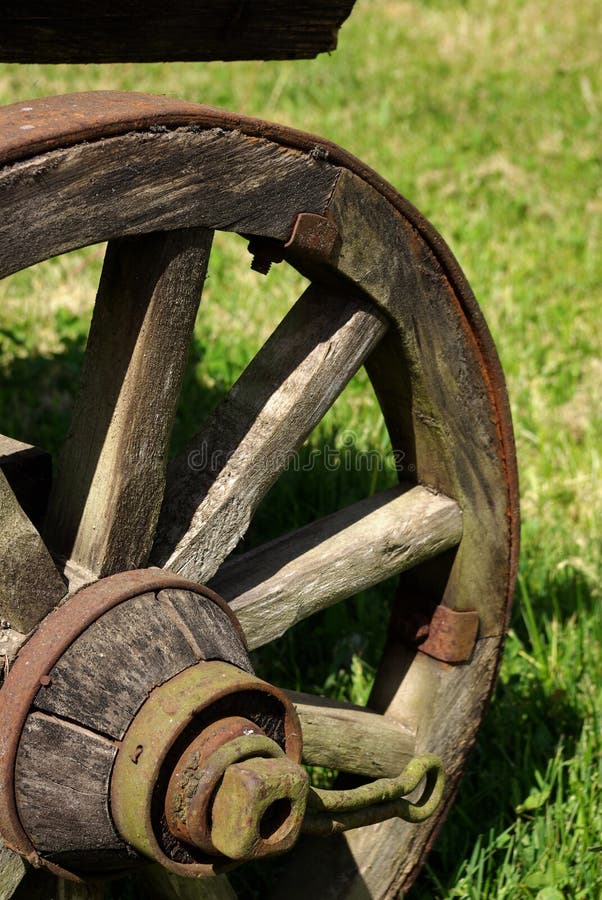 De wielen van de kar stock foto. Image of ronde, wiel - 20013846