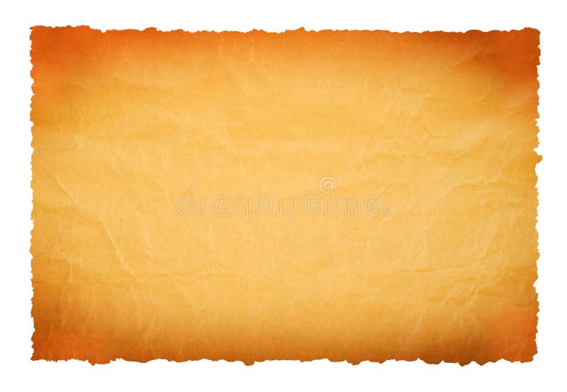 Oud perkament stock afbeelding. Image of gebrand, retro - 3503791