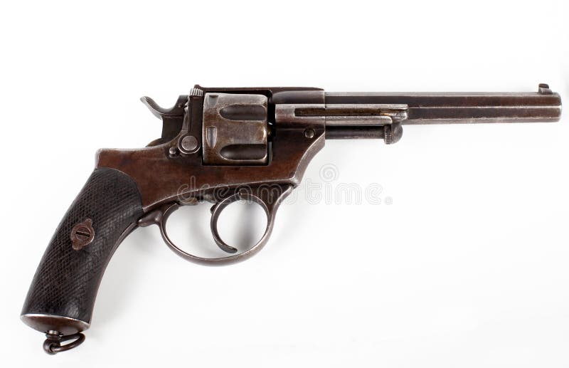 Oude pistool stock foto. Image of misdadig, greep, wacht - 23936636