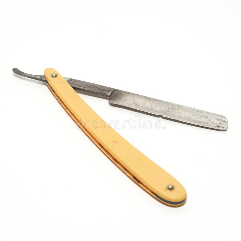 Jong Mooi Vrouw Het Scheren Wapen Met Scheermes Stock Foto - Image of ...