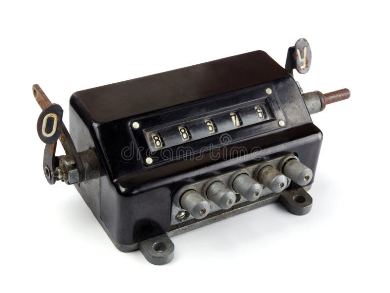 Oud toestel stock foto. Image of voorwerp, industry, details - 33265276
