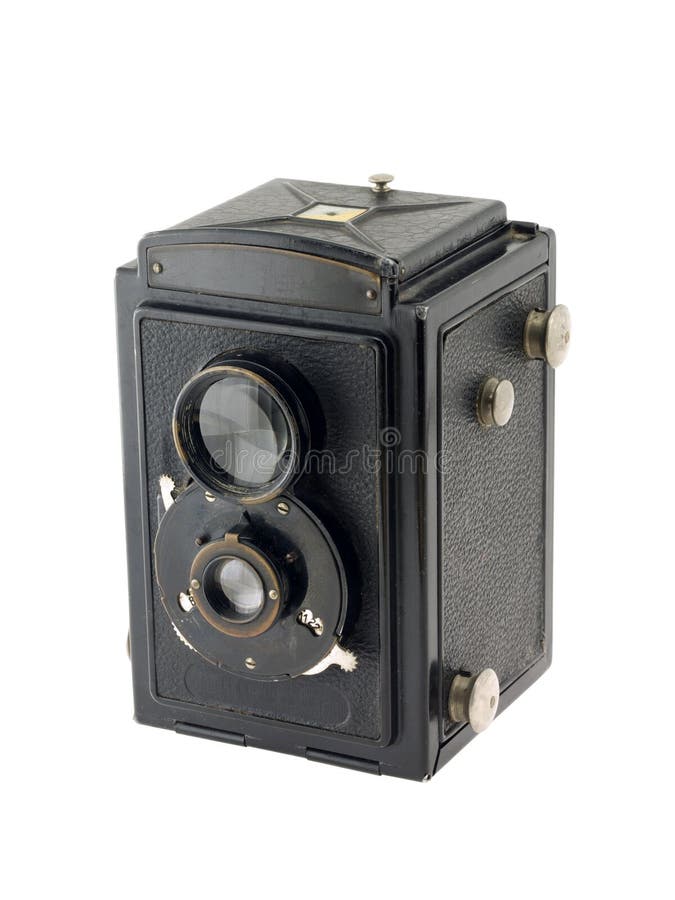 Oude camera stock foto. Image of hobbys, hand, cultuur - 3945318
