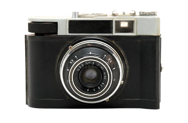 Oude camera stock foto. Image of fotografie, zwart, blootstelling - 8321786