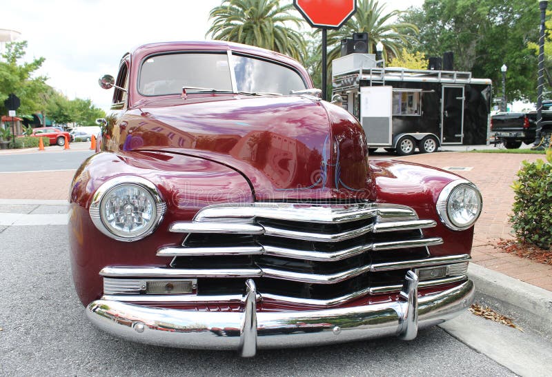 Oude Chevrolet-auto stock foto. Image of chevroet, toon - 31055812