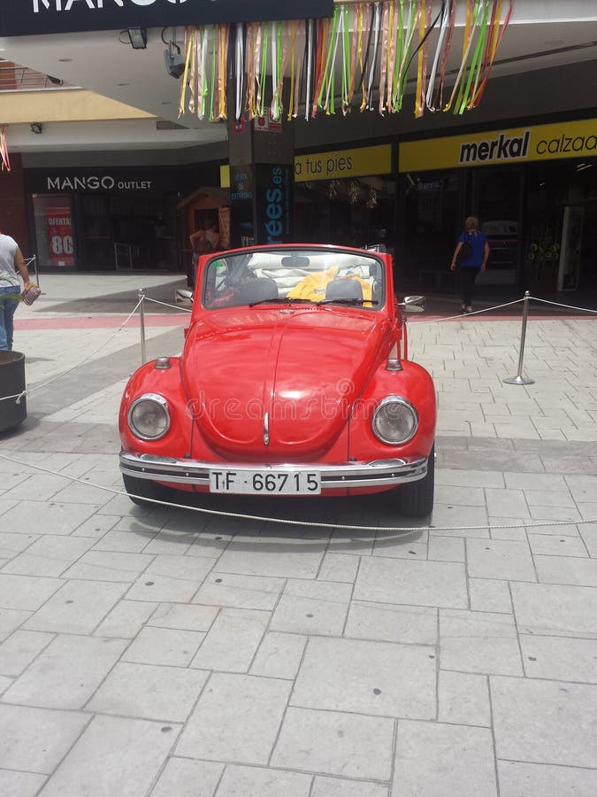 Oude De Kever Van Volkswagen Stock Afbeelding - Image of klassiek ...