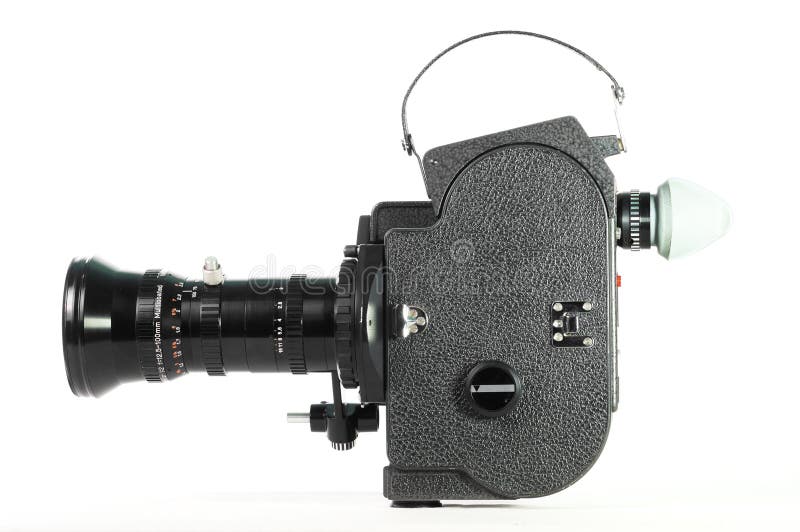 Oude Filmcamera Fashoned stock afbeelding. Image of revolutie - 43528831