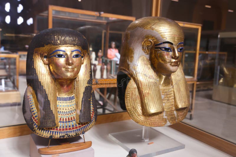 1,504 Oud Gouden Masker Van De Egyptische Farao de Foto's van de ...