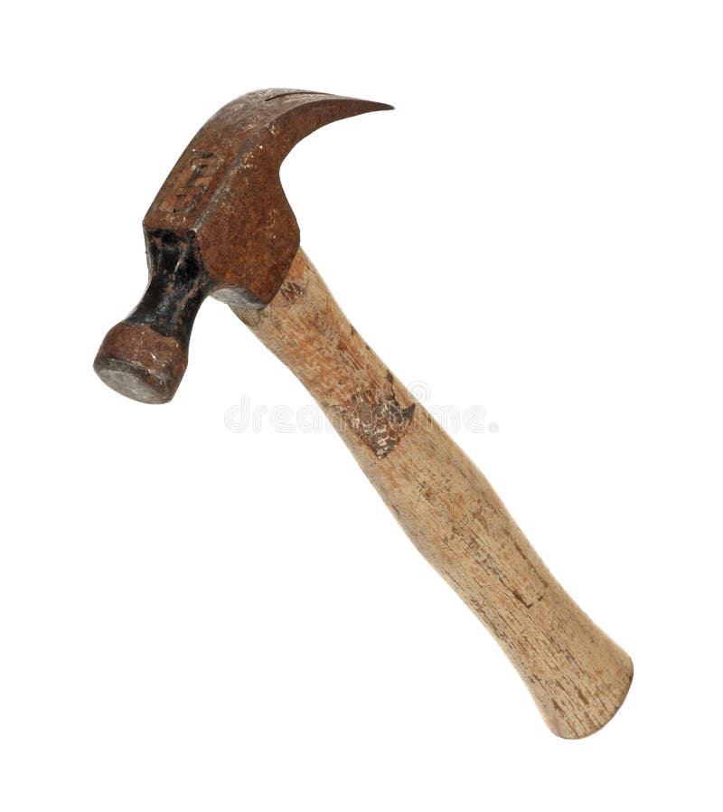 Houten houten hamer stock afbeelding. Image of mening - 14857997
