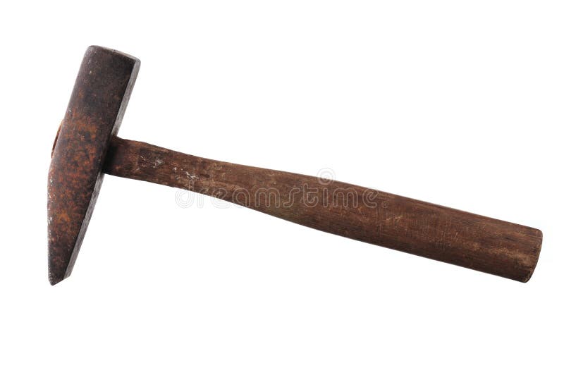 Oude Hamer stock foto. Image of hamer, doorstaan, roest - 7126674