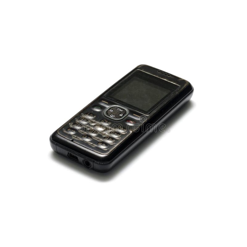 Oude mobiele telefoon stock foto. Image of voorwerp, aansluting - 47280342