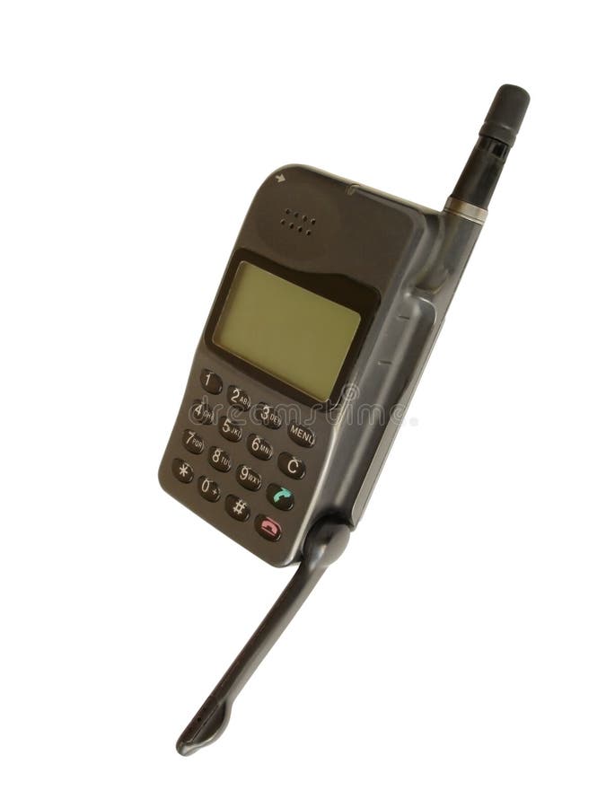 Oude mobiele telefoons stock foto. Image of praten, verticaal - 9495860