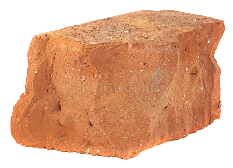 Oude rode baksteen stock afbeelding. Image of bruin, gebarsten - 32336309