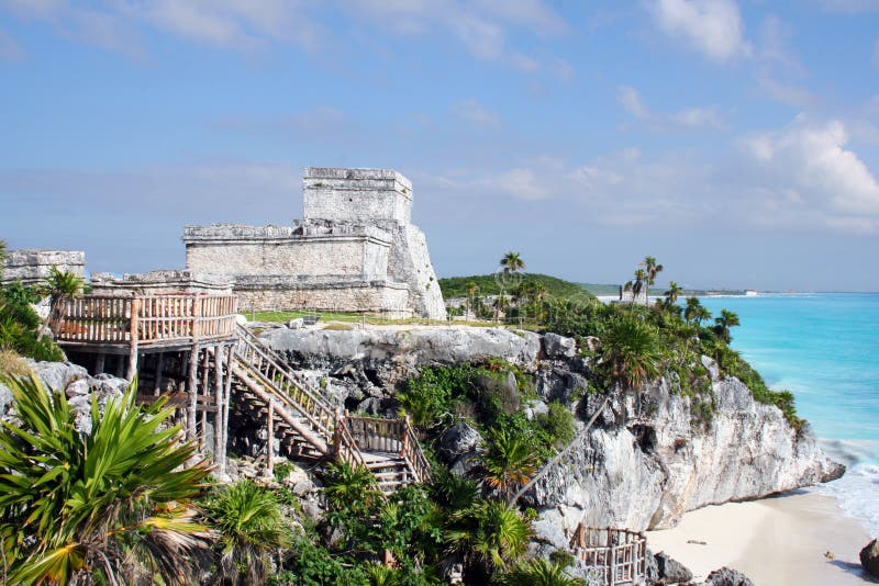 Tulum, Mexico redactionele stock afbeelding. Image of steen - 159548374